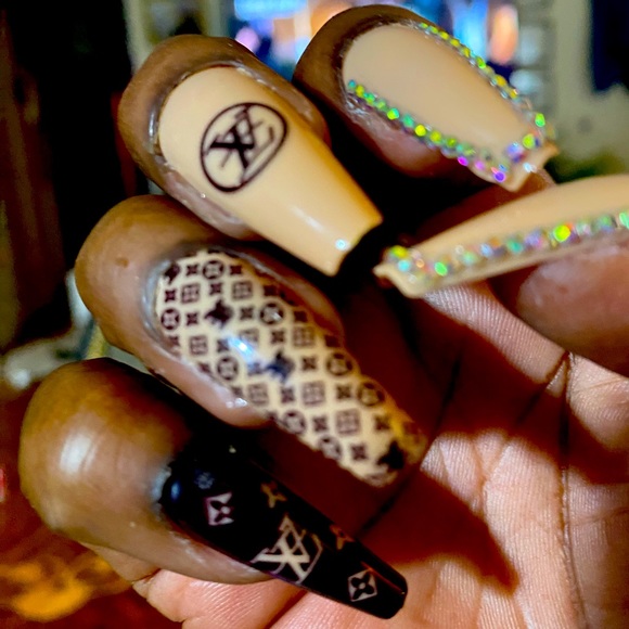 Yvonne’s Originals | Other | Louis Vuitton Press On Nails | Poshmark